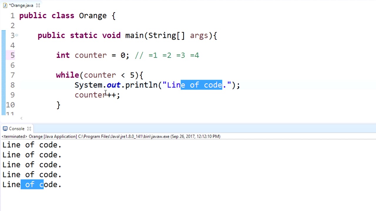 Java Programming Tutorial - 11 - while loop and do while loop