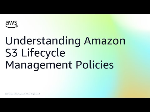 Understanding Amazon S3 Lifecycle Management Policies | Amazon Web Services