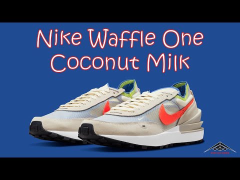 Nike Waffle Coconut Milk Shoes Exclusive Look & Price 2021