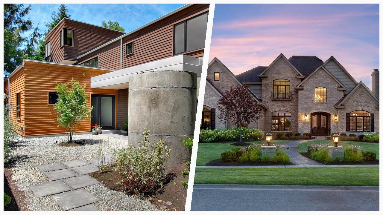 75 Premium House Exterior Design Ideas You'll Love ⭐️