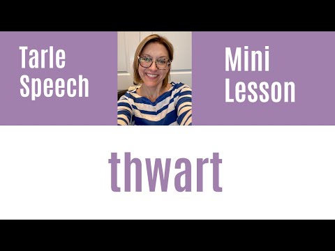 How to Pronounce THWART - #SHORTS Quick English Pronunciation Mini Lesson