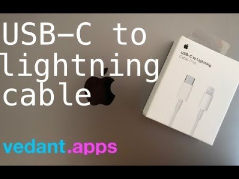Unboxing: USB-C to Lightning cable