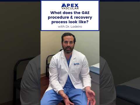 APEX Vascular: What does the GAE procedure & recovery process look like?