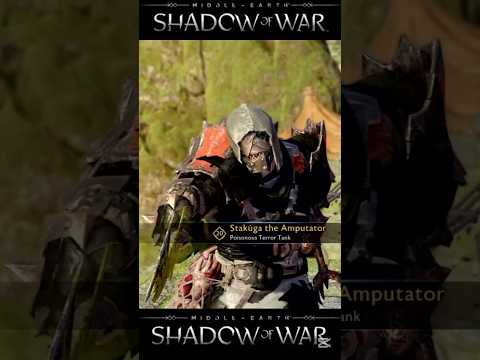 Epic Transformation of the Amputator: Shadow of War #shadowofwar #shadowofmordor
