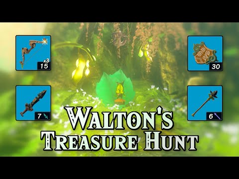 Walton's Treasure Hunt Walkthrough - Forest Dweller Weapon Set (Zelda TOTK)