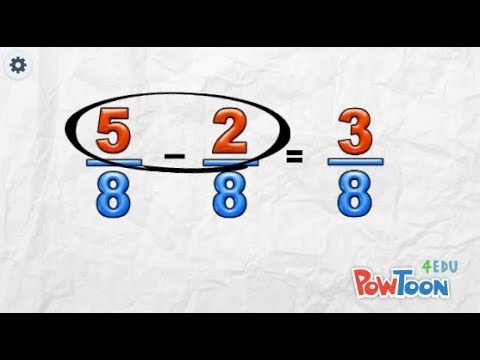 Subtracting Fractions