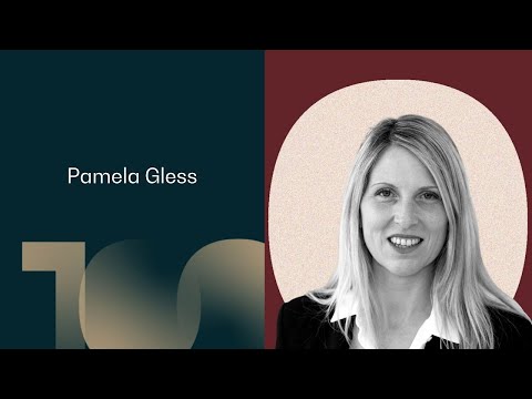Portrait de Pamela Gless - 100 ans de la Banque de Luxembourg