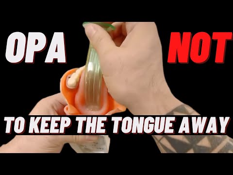 How to size and insert an OPA Oropharyngeal Airway? and what is the purpose of an OPA?
