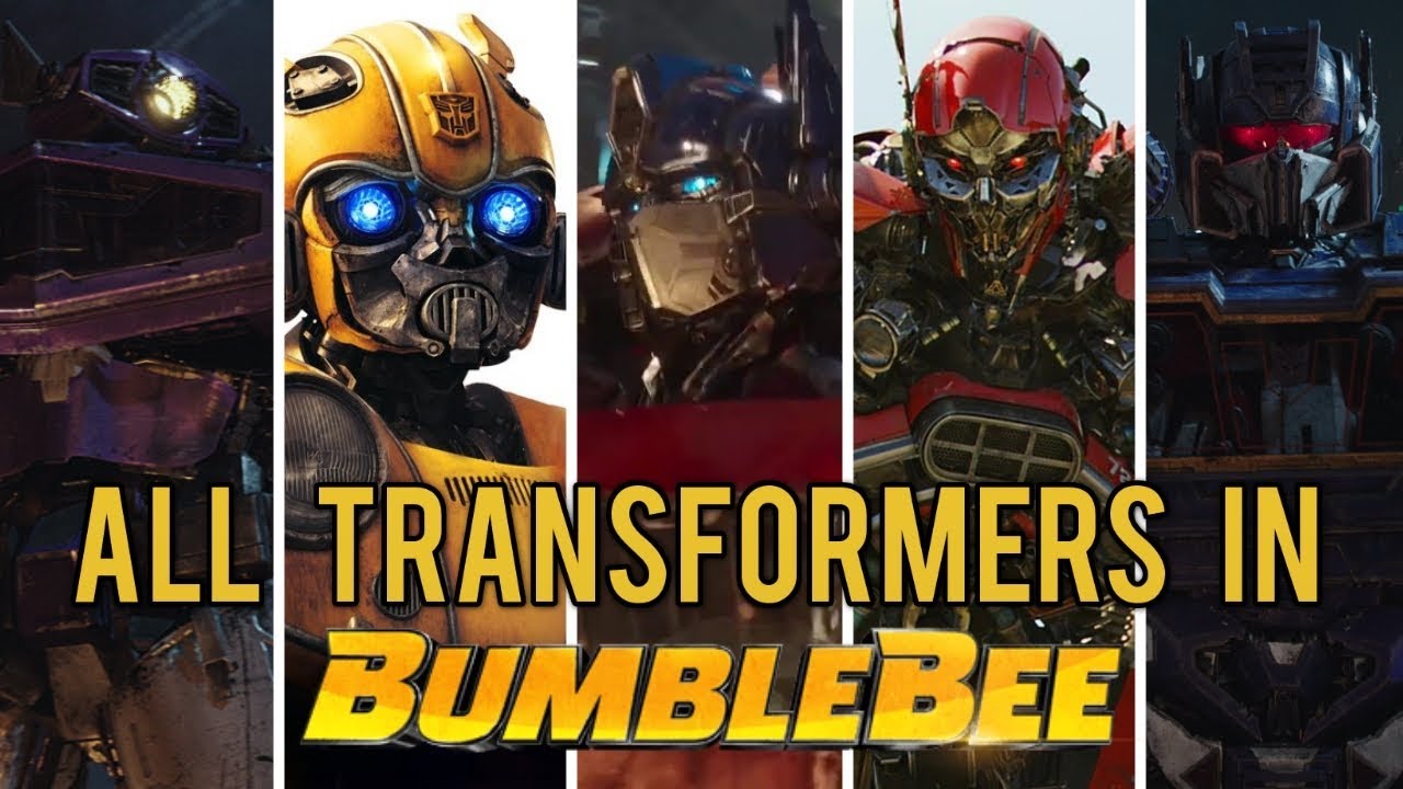 All Transformers in Bumblebee - Robot Cast and Designs