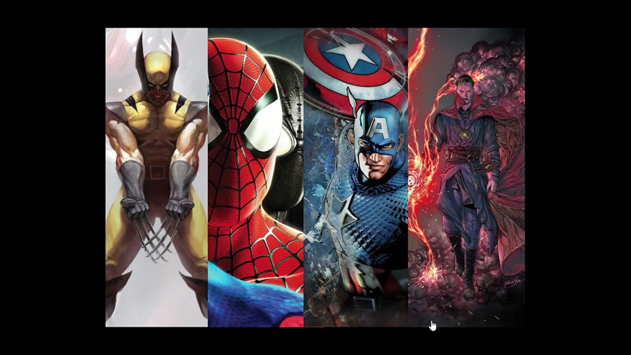 Marvel Motion Website Using Figma