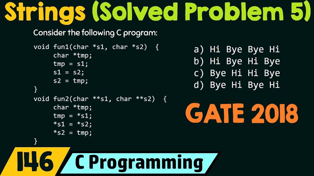 Strings (Solved Problem 5)