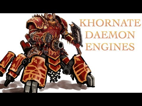 40 Facts & Lore on the Daemon Engines of Khorne Warhammer 40K