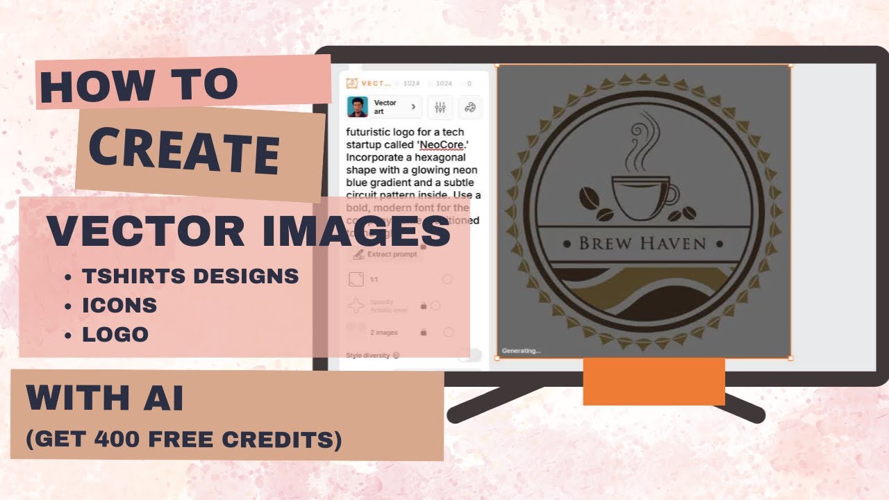 Create Stunning Vector Graphics with AI: Design T-Shirts, Logos & More!