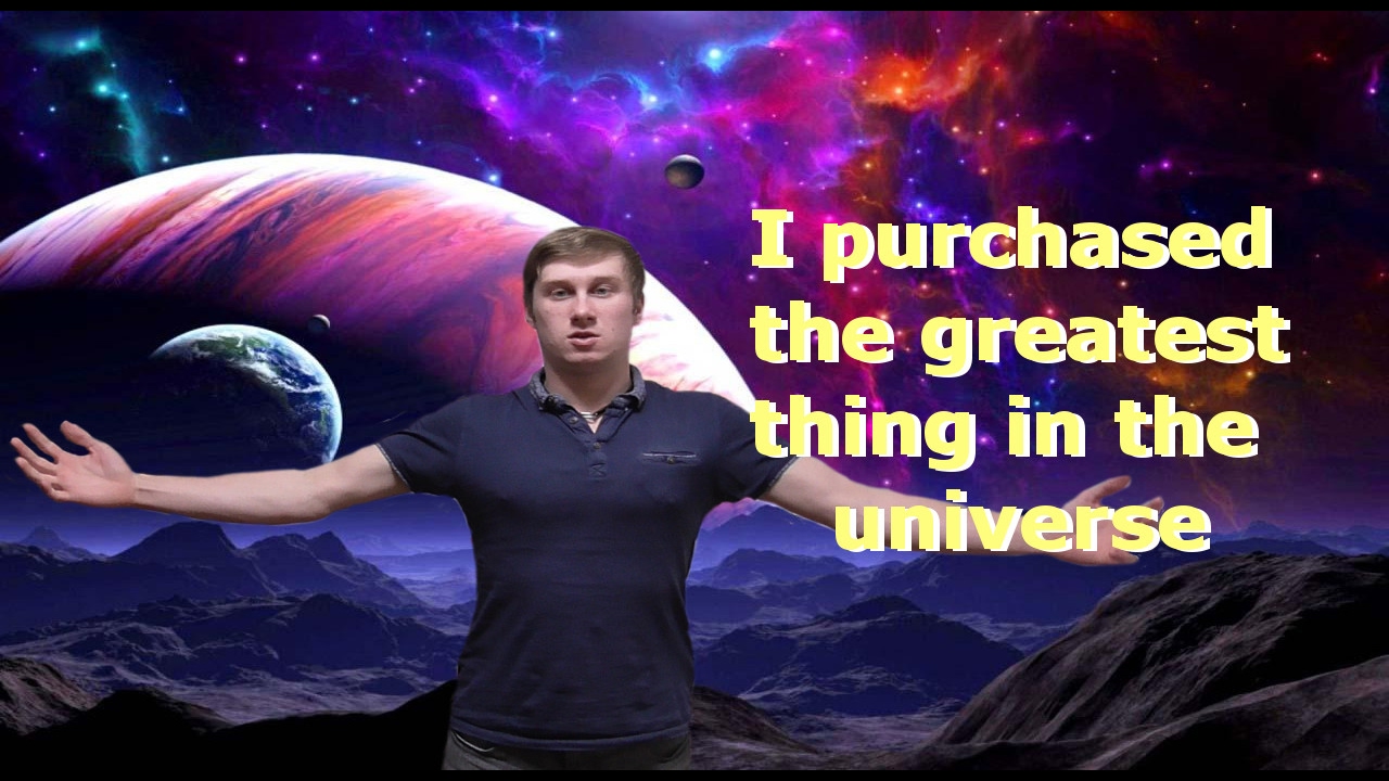 I PURCHASED SOMETHING UNBELIEVABLE!