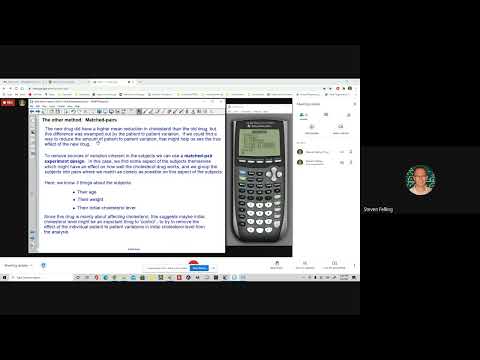 AP Statistics - Inferential Statistics Part 12: Inference for 2-Sample Mean (Independent vs Matched)