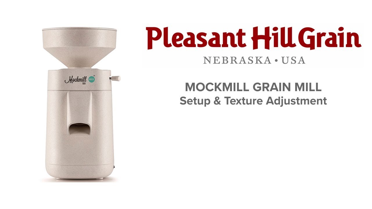 Mockmill Setup and Texture Adjustment