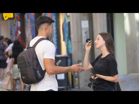 Picking up girls in Madrid!