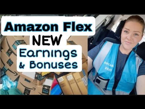 Amazon Flex Drivers NOW get Bonuses & Guaranteed Earnings on top of Pay! Get $15 Instantly!