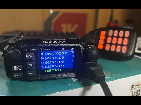 Radioddity DB25 G GMRS mobile radio