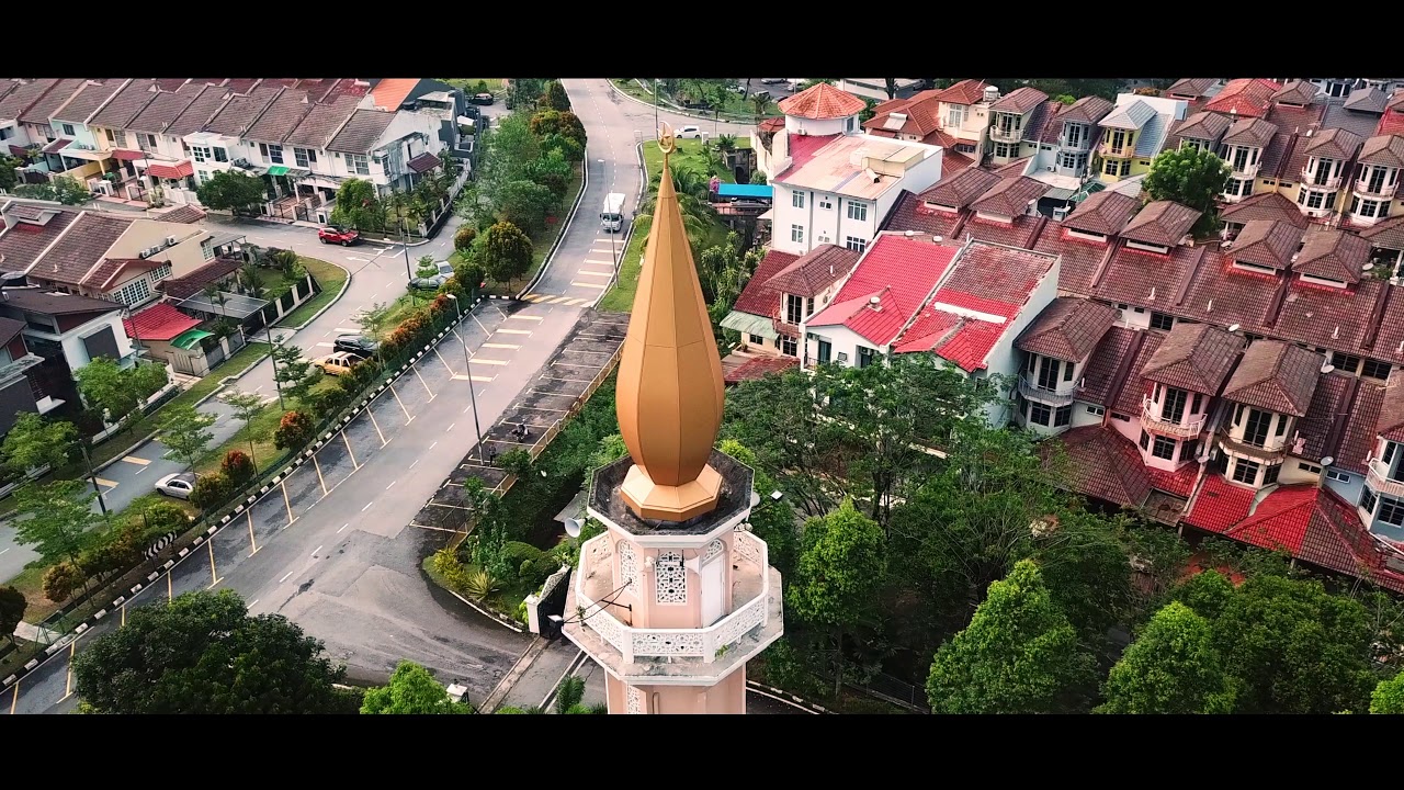 Masjid Bukit Antarabangsa | AERIAL VIEW Dji Mavic Pro. (2k video)