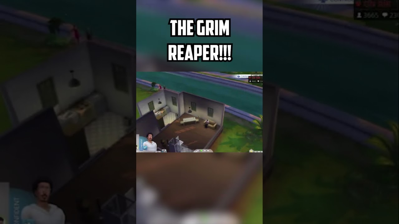 BERLEEZY sees the Grim Reaper fishing!!! #shorts