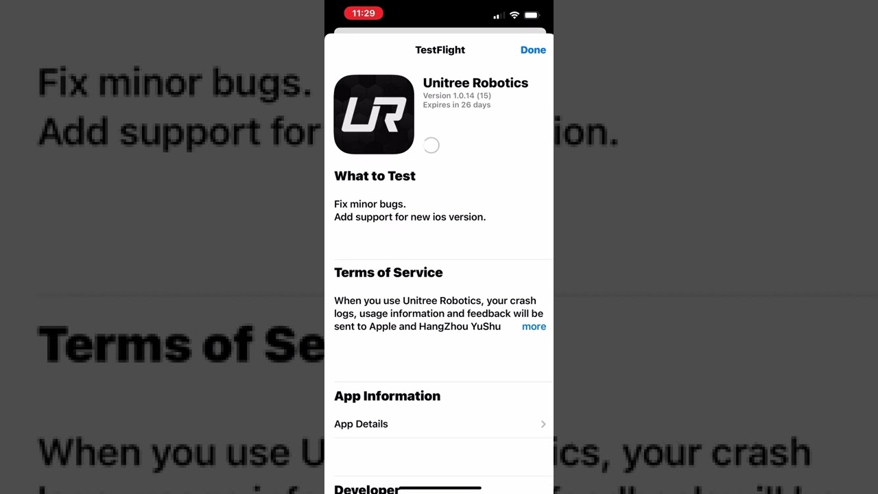 how to download Unitree APP-IOS system
