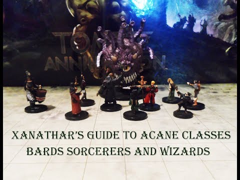 Xanathar's Guide to Bards Sorcerers and Wizards