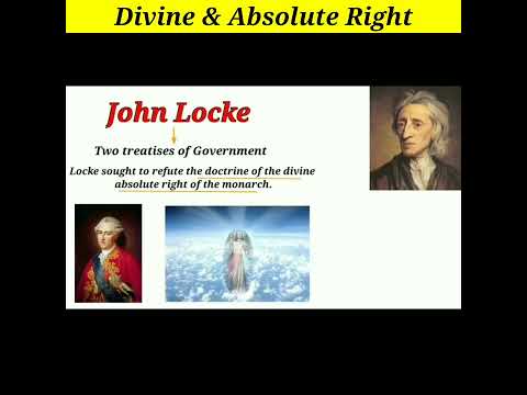 What is Divine and absolute right? #shorts