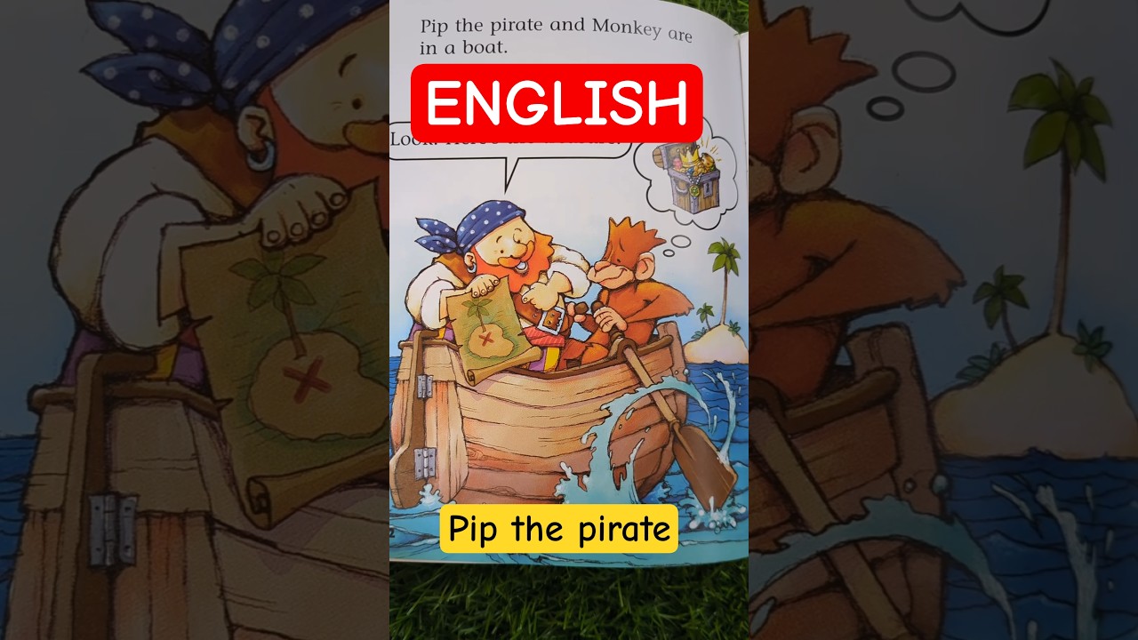 Pip the Pirate 💰🐦cuentos en inglés FACIL #cuentoseningles #cuentosfacileseningles #aprenderingles