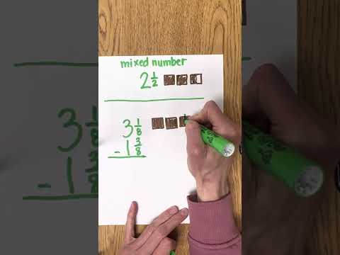 How to Subtract and Regroup Mixed Numbers with Visual Models – Beyond ...