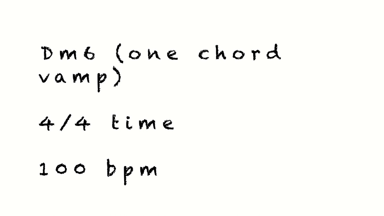 Dm6 Backing Track