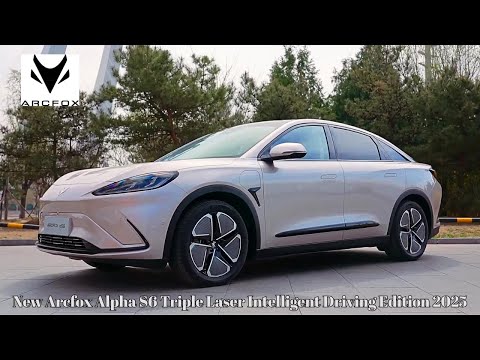 Huawei Qiankun Updated with Smart Driving | Arcfox Alpha S6 Triple Laser Intelligent Driving Edition