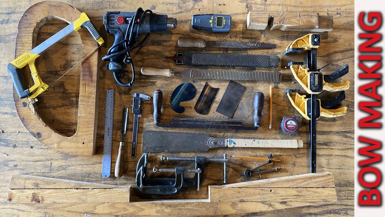 SELF BOW BUILDING 101 - Bow Making Tools