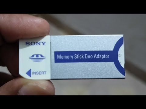 Sony Memory Stick Duo Adaptor | old storage device | old memory card | memory card adaptor
