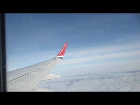 KRK-OSL-NORWEGIAN FLIGHT WITH 737 FROM KRAKOW TO OSLO
