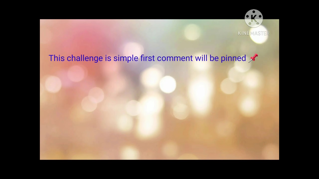 I will pin the first comment