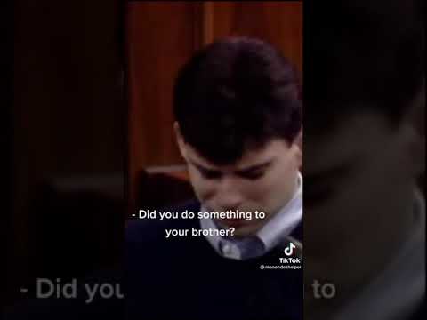 Lyle Menendez talking about what he did to his brother (Erik Menendez)