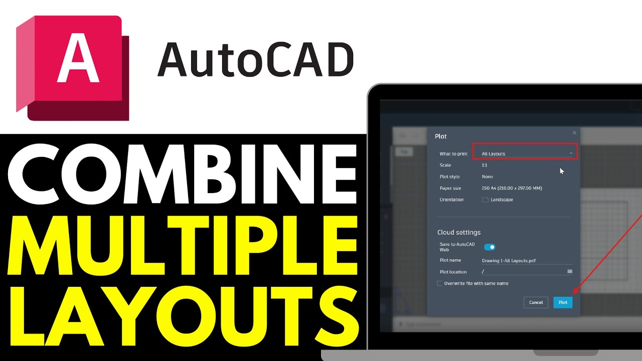 AutoCAD – Combine Multiple Layouts into One PDF (2025 Guide)