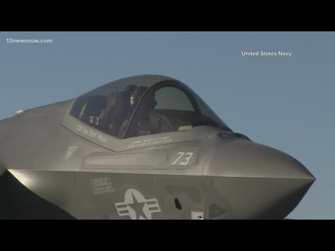 Navy crews recover F-35 fighter jet from the South China Sea