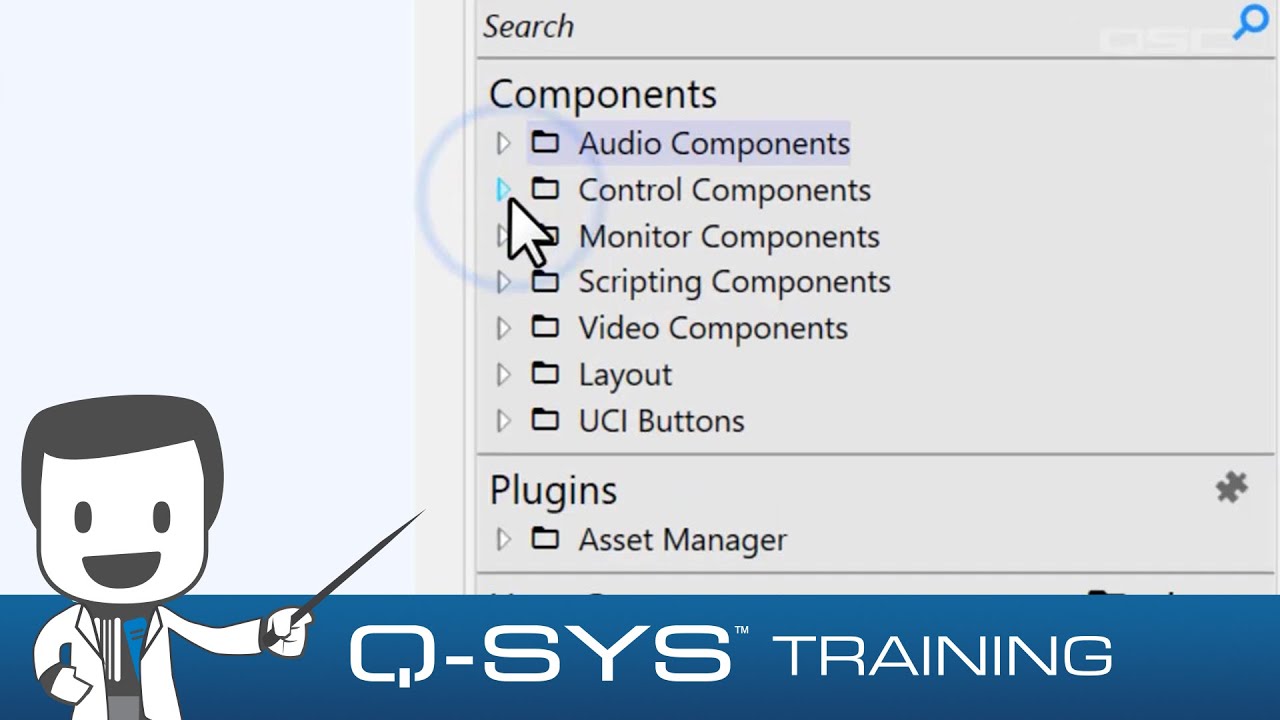 Q-SYS Training  |  Level One - The Right-Side Pane (Updated 2025)