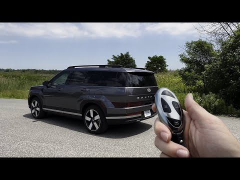 Hyundai Santa Fe Hybrid Keyfob Tricks (2024-2025 models)