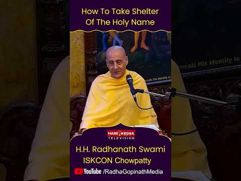 How To Take Shelter Of The Holy Name #shorts
