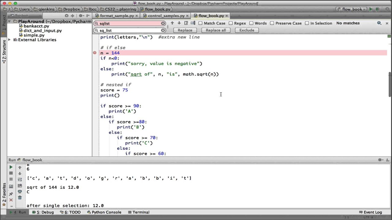 Introduction 12 | Control Structures in Python
