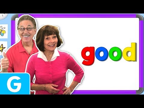 Jan Richardson Sight Words | Level G | Good | Jack Hartmann