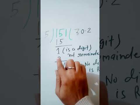 151is divided by 5#shorts video# trending #