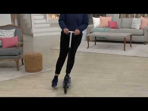 Swagtron Kids SK3 Metro Kick-Start Scooter w/ LED Wheels on QVC