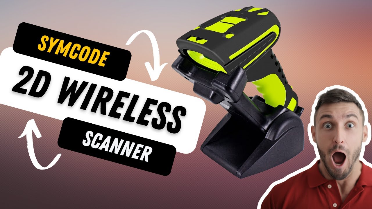Lightning-Fast Symcode Wireless 2D Barcode Scanner! Revolutionize Your Business