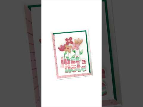 How to Make a Floral Friendship Card | Play on Words #cardmaking #papercraft