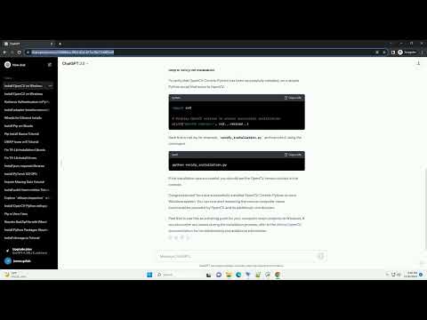 pip install opencv contrib python windows