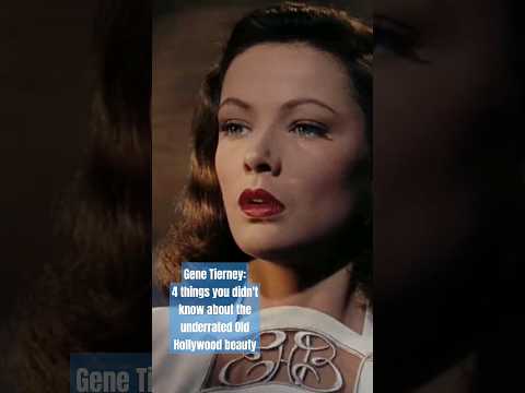 Gene Tierney: What you didn't know about the tragic Old Hollywood beauty